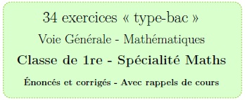 Spécialité Maths en Terminale – Spécialité-Maths
